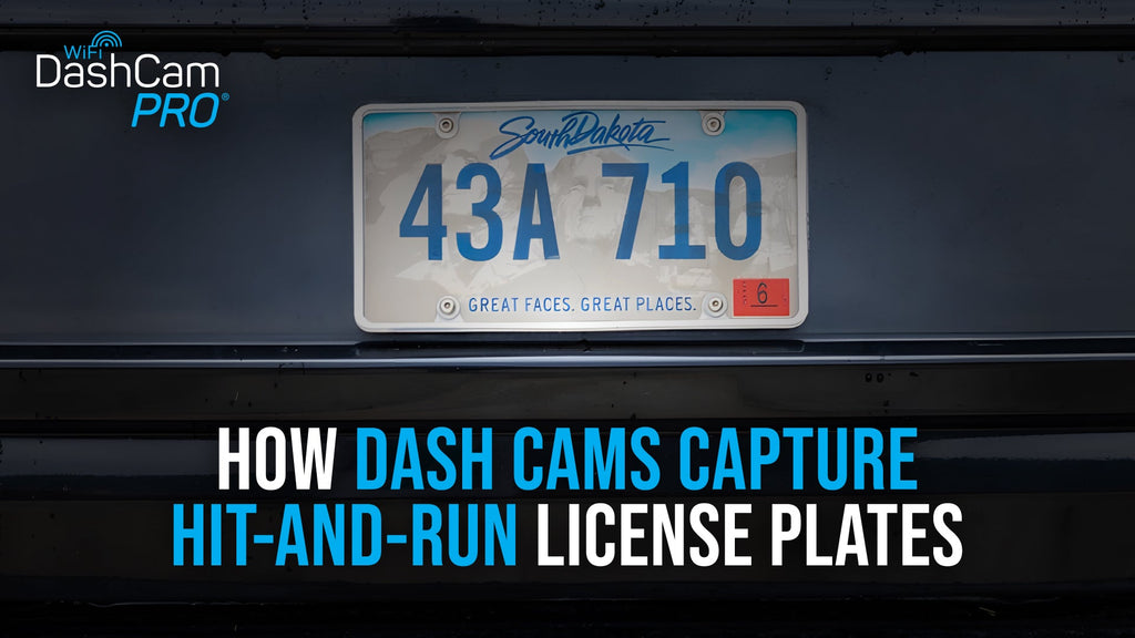 How Dash Cams Capture Hit-and-Run License Plates– WIFI Dash Cam